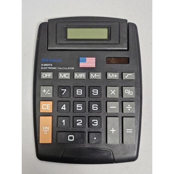Unbranded | Office | Big Display Electronic Solar Powered 8 Digit ...